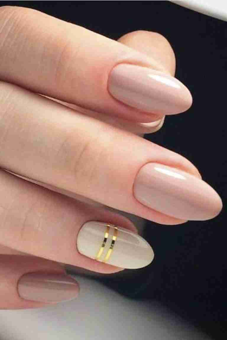 30+ Dusty Pink Rose Nails - the gray details