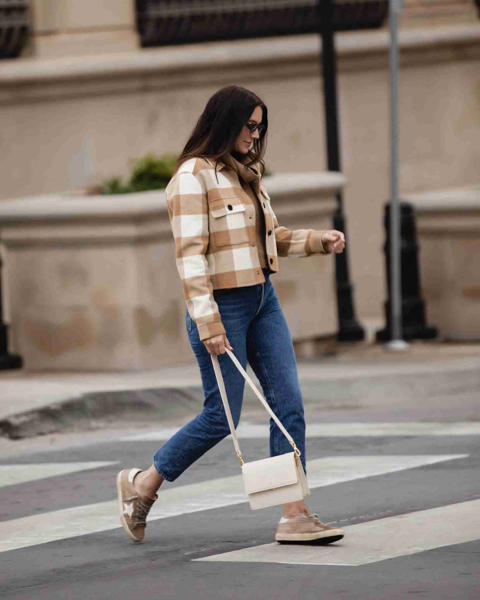 Cropped Jacket Outfit Ideas - the gray details