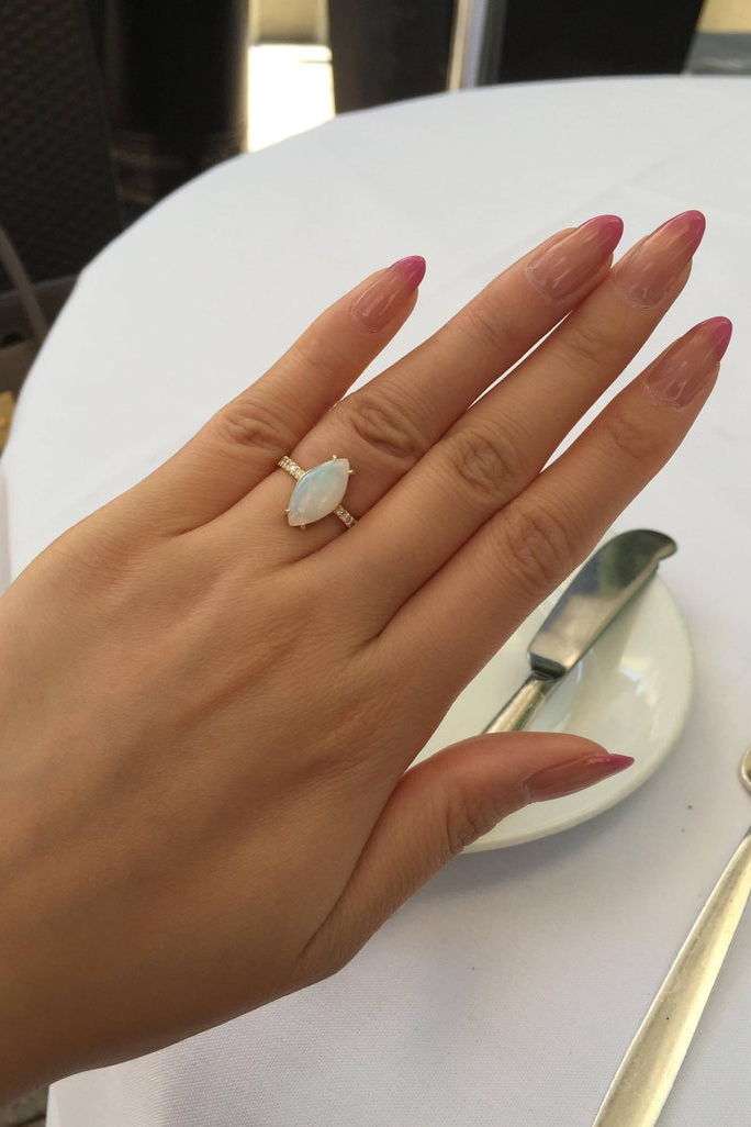 30+ Dusty Pink Rose Nails - the gray details