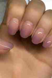 30+ Dusty Pink Rose Nails - the gray details