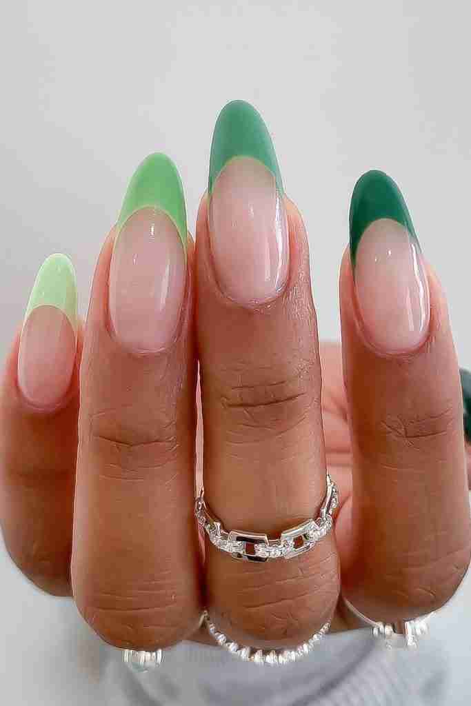 Bright Color Nails For Spring - the gray details