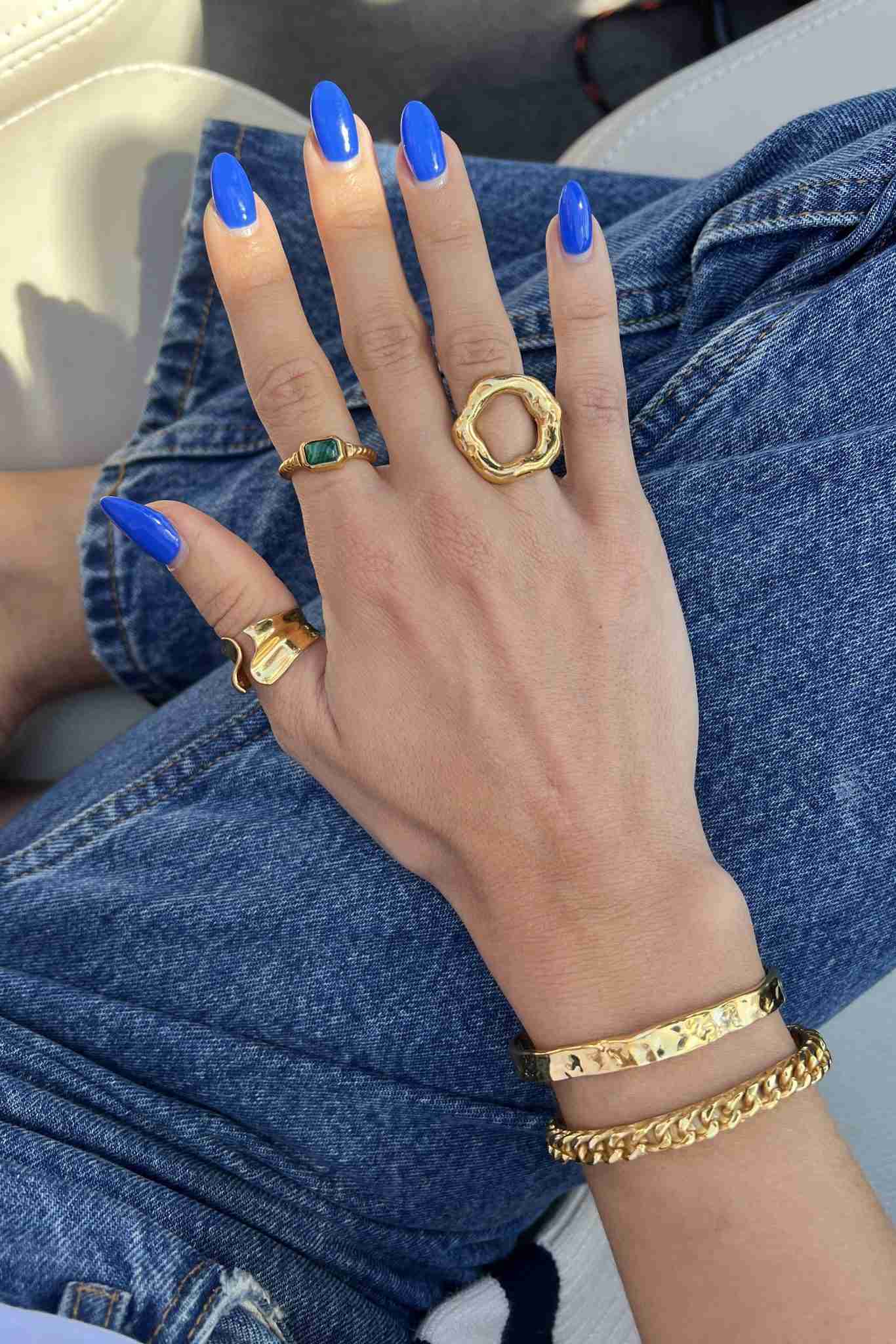 40+ Dip Powder Nail Ideas - the gray details