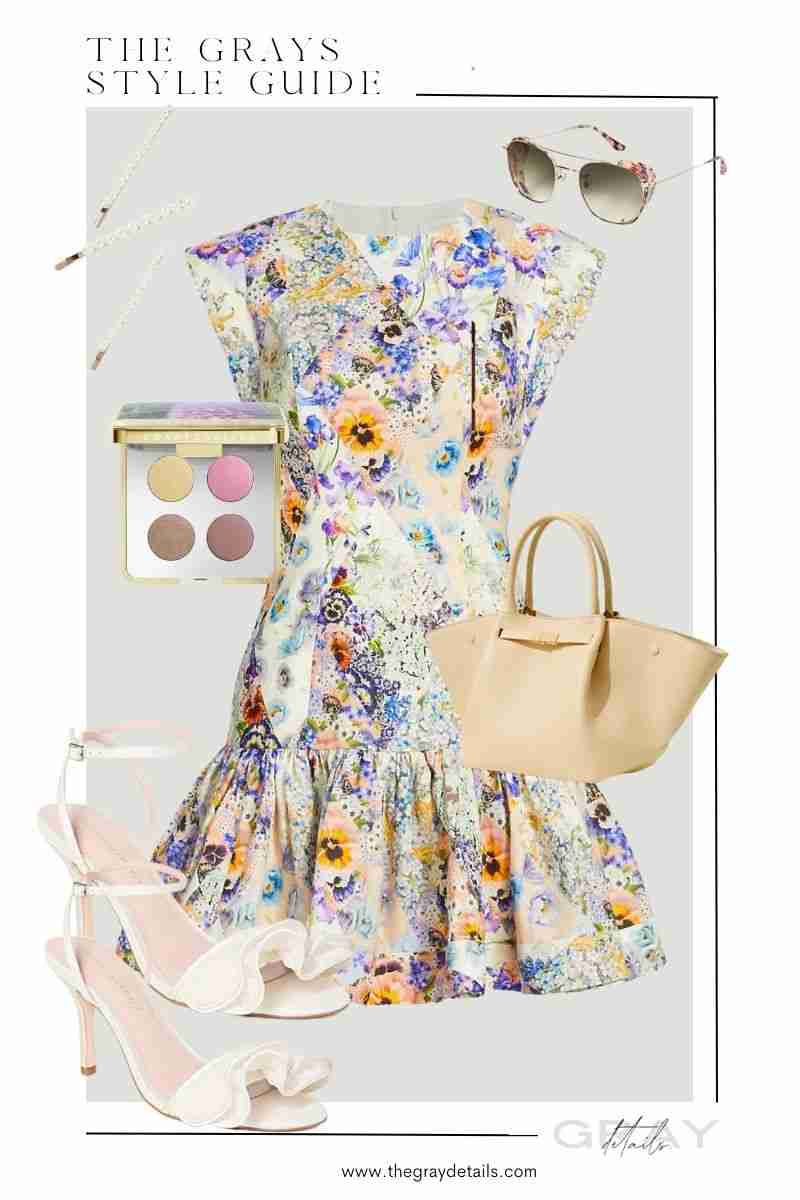 14 Spring Floral Dress Outfits - the gray details