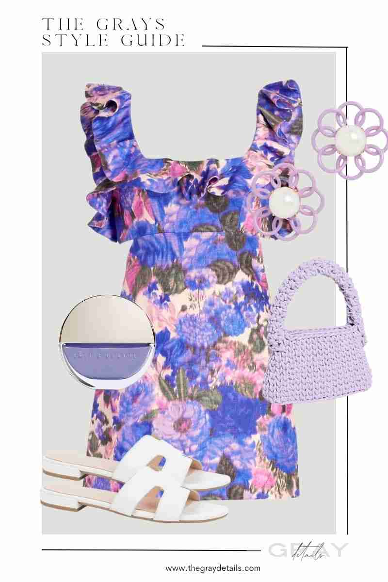 14 Spring Floral Dress Outfits - the gray details