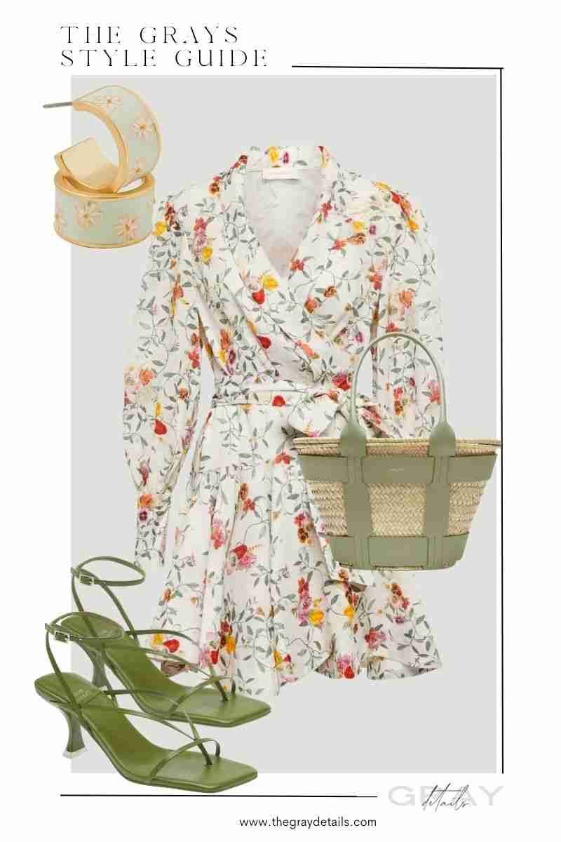 14 Spring Floral Dress Outfits - the gray details