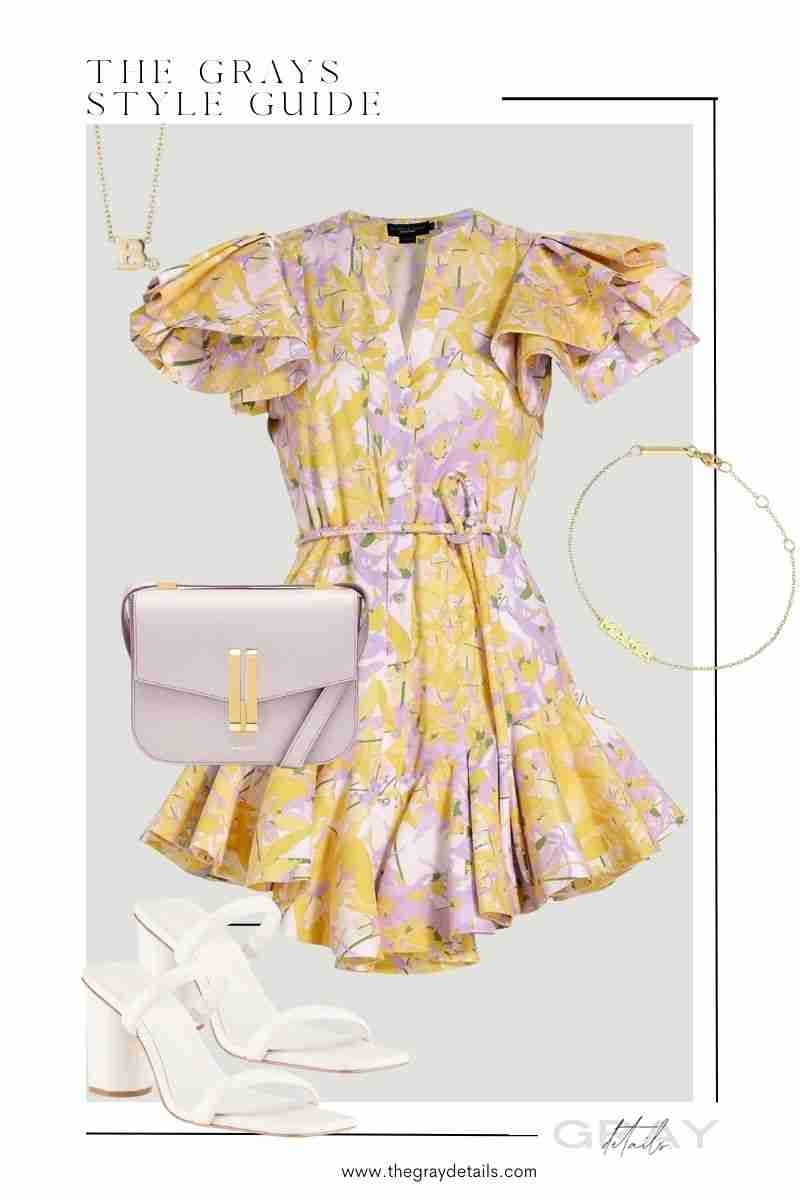 14 Spring Floral Dress Outfits - the gray details