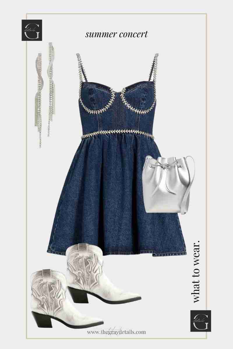 11 Summer Concert Outfits to Recreate - the gray details