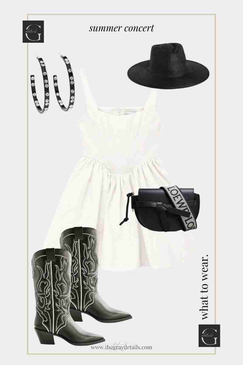 11 Summer Concert Outfits to Recreate - the gray details