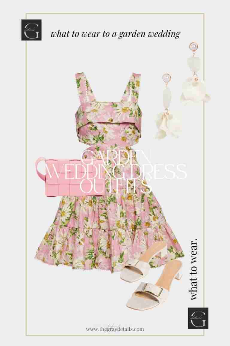 10 Summer Garden Wedding Guest Outfits - the gray details