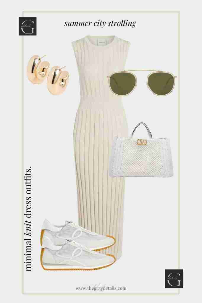 The It Summer Knit Dress Outfit Ideas The Gray Details