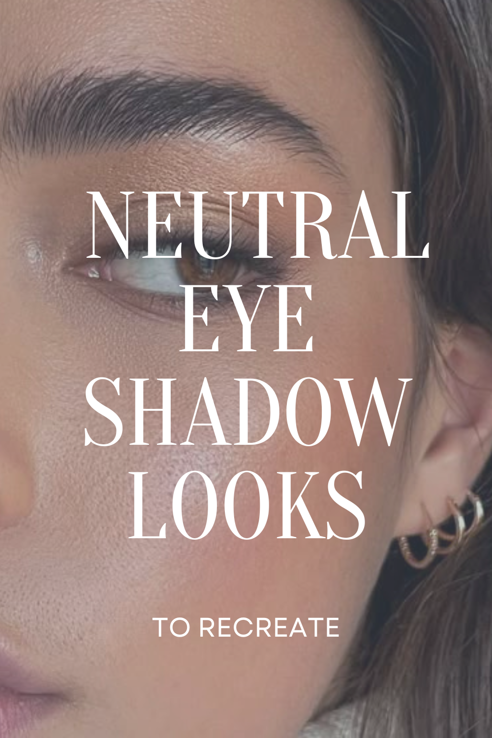Neutral Eyeshadow Looks - the gray details