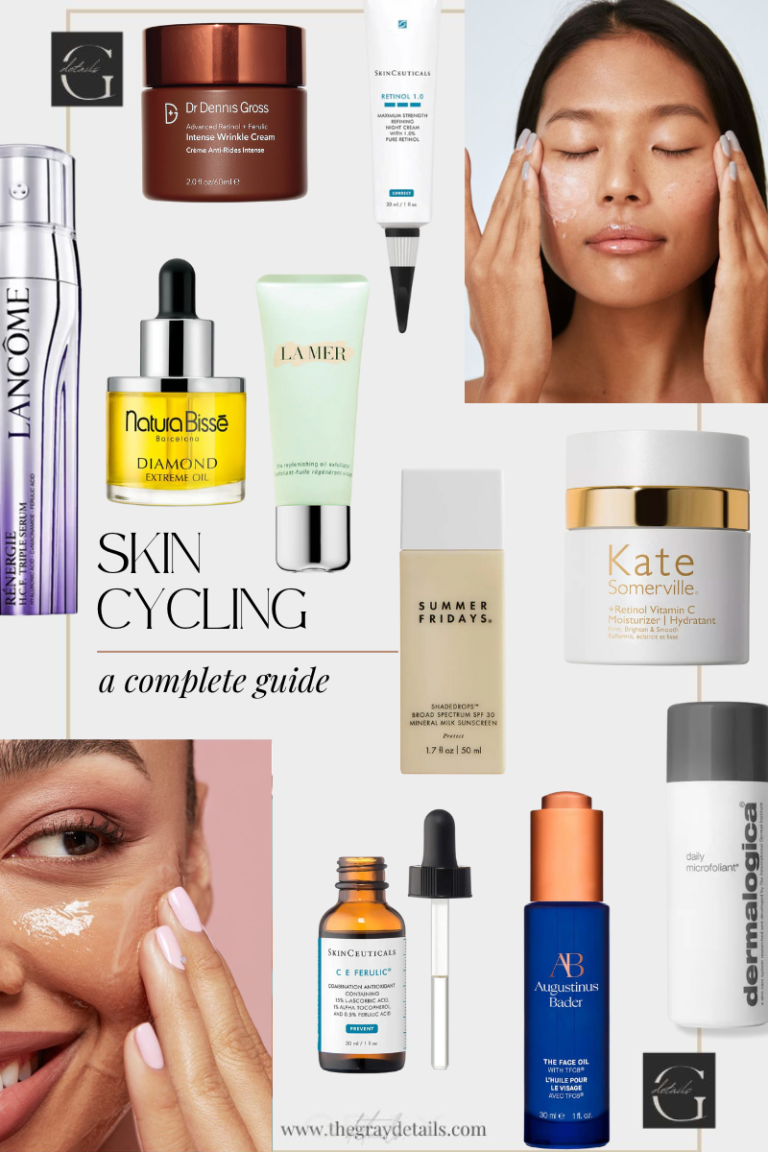 What is Skin Cycling: A Complete Guide - the gray details