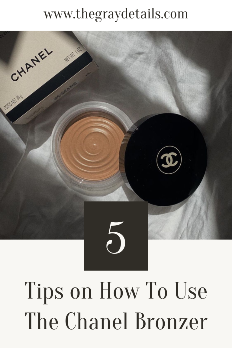 Chanel Les Beiges Bronzer Review - the gray details