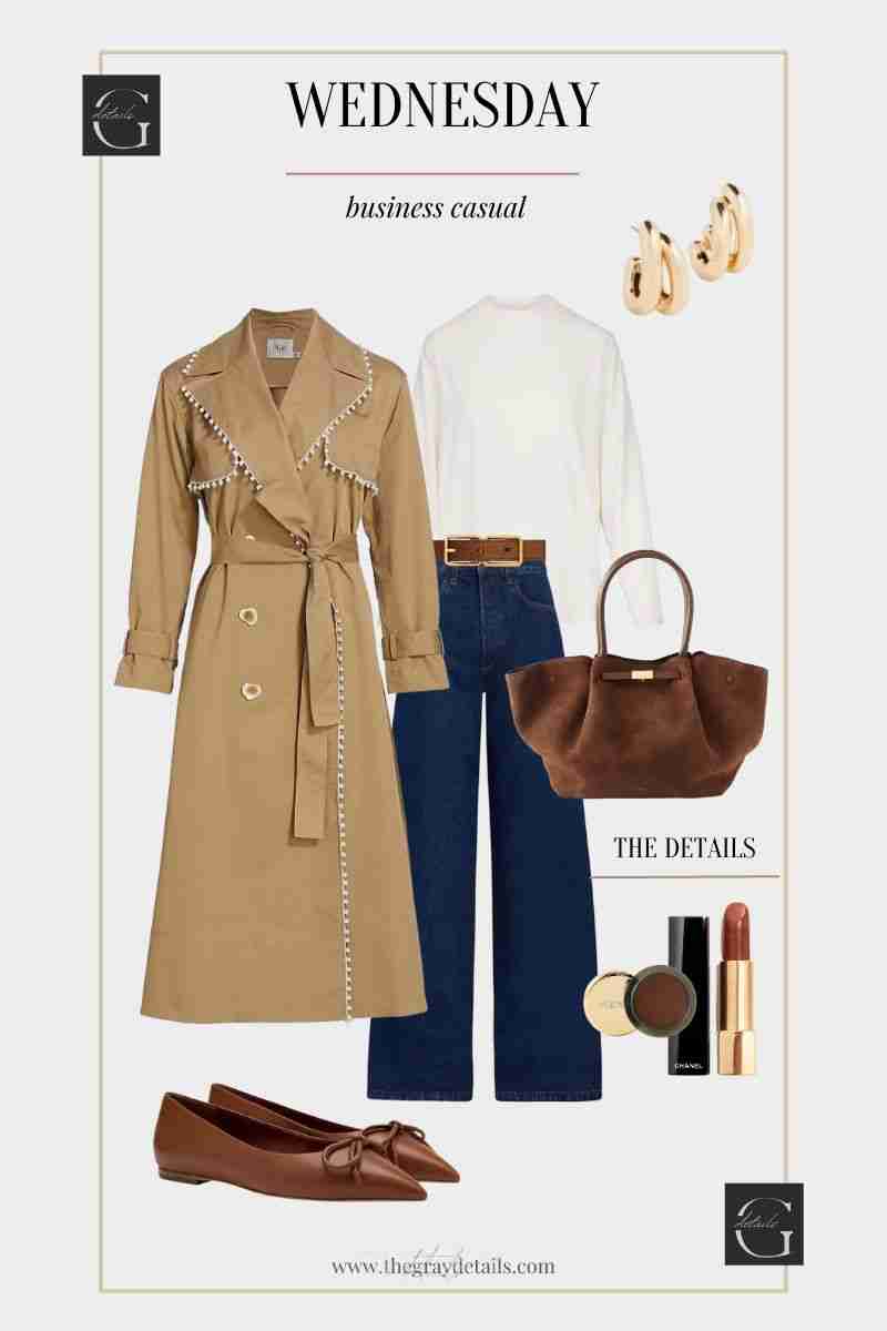 A Week of Fall Transitional Outfits for Every Occasion - the gray details