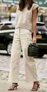 Cream Outfits Ideas to Recreate - the gray details