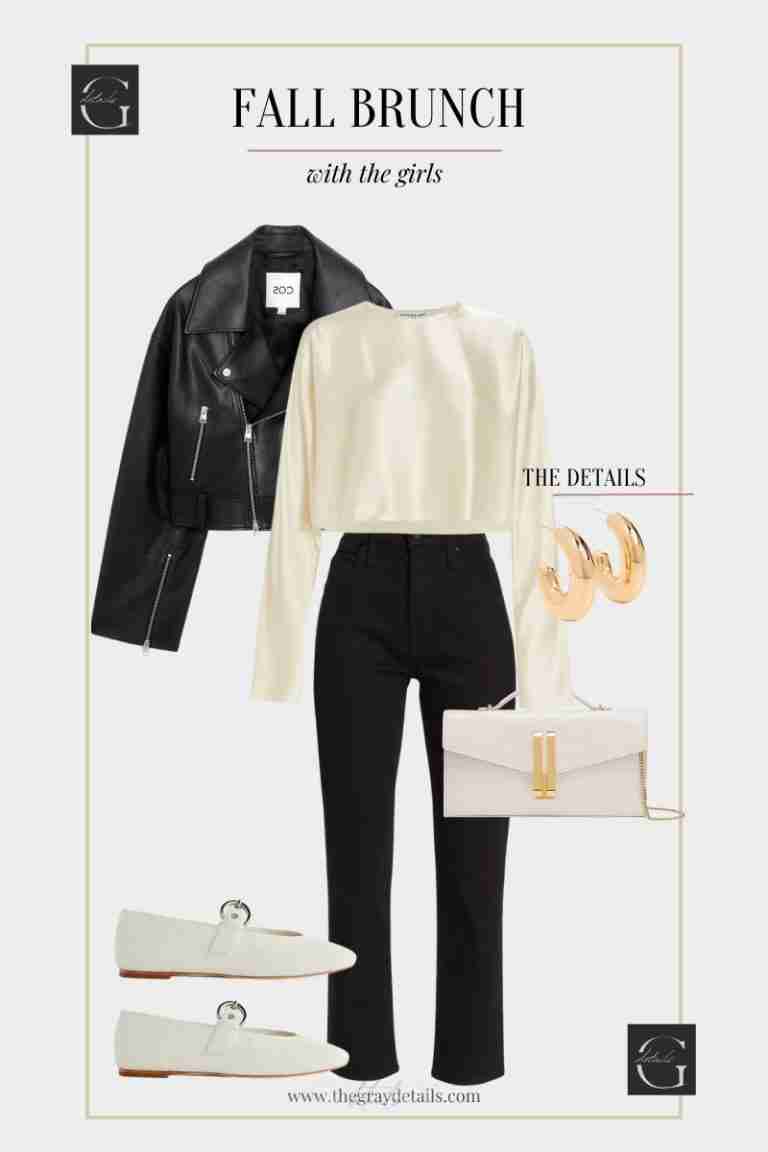 10 Classy Fall Brunch Outfits - the gray details