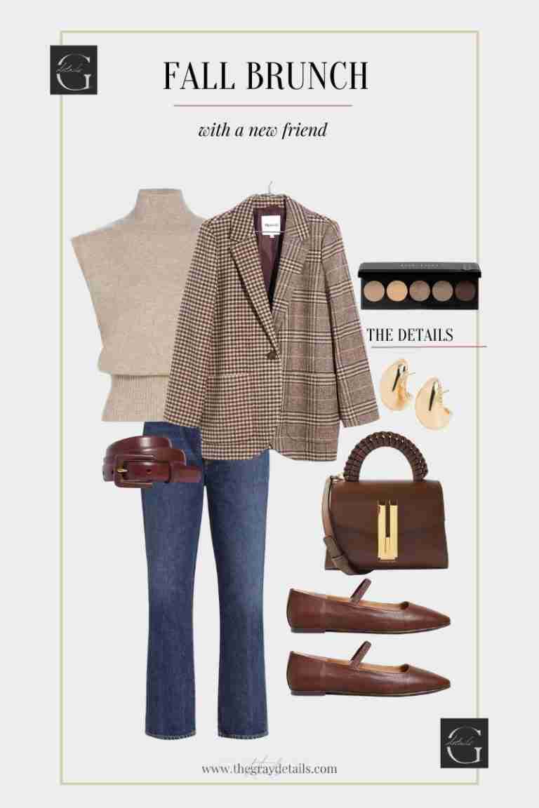 10 Classy Fall Brunch Outfits - the gray details