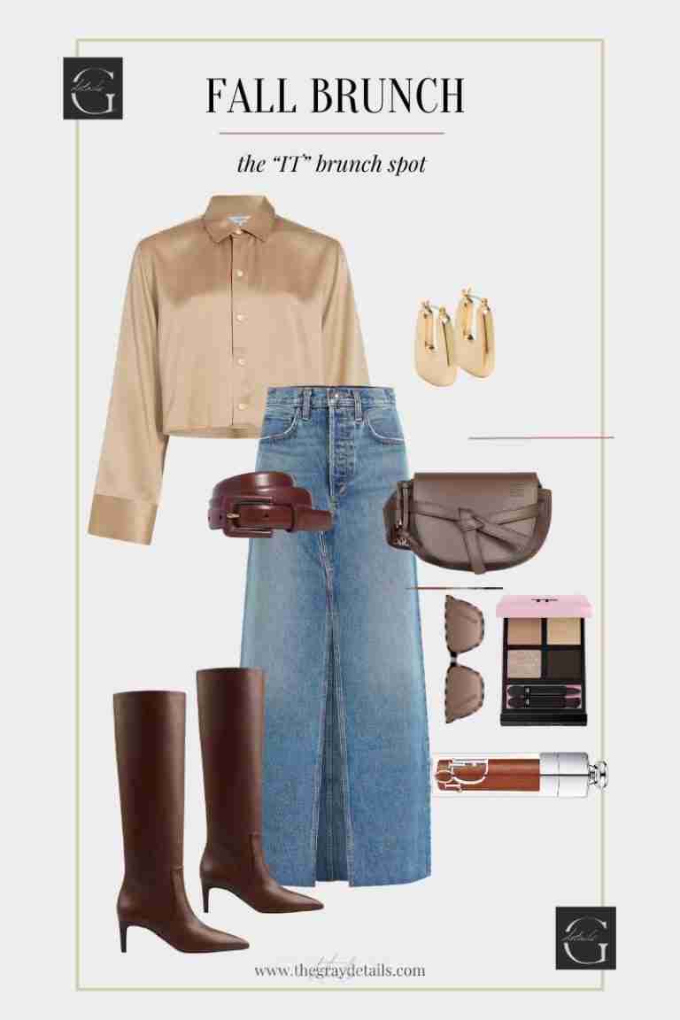 10 Classy Fall Brunch Outfits - the gray details