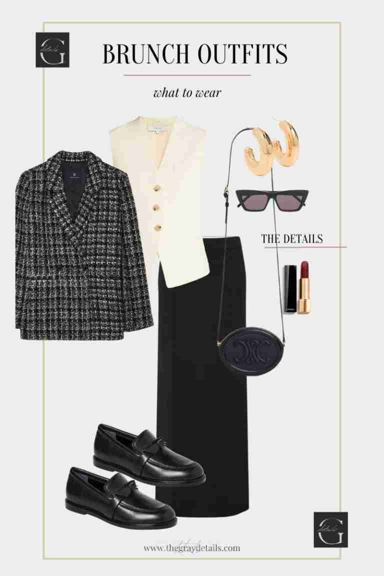 10 Classy Fall Brunch Outfits - the gray details