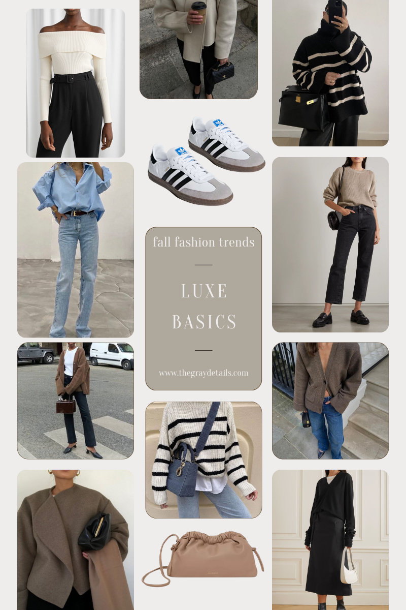 Wearable Fall Fashion Trends for 2024 - the gray details
