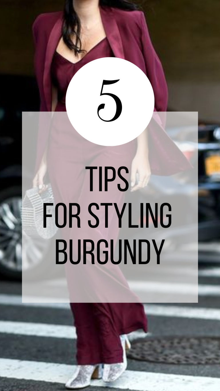 Burgundy Outfits | Fall Trend Edit - the gray details