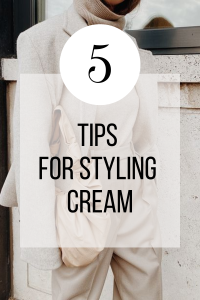 Cream Outfits Ideas to Recreate - the gray details