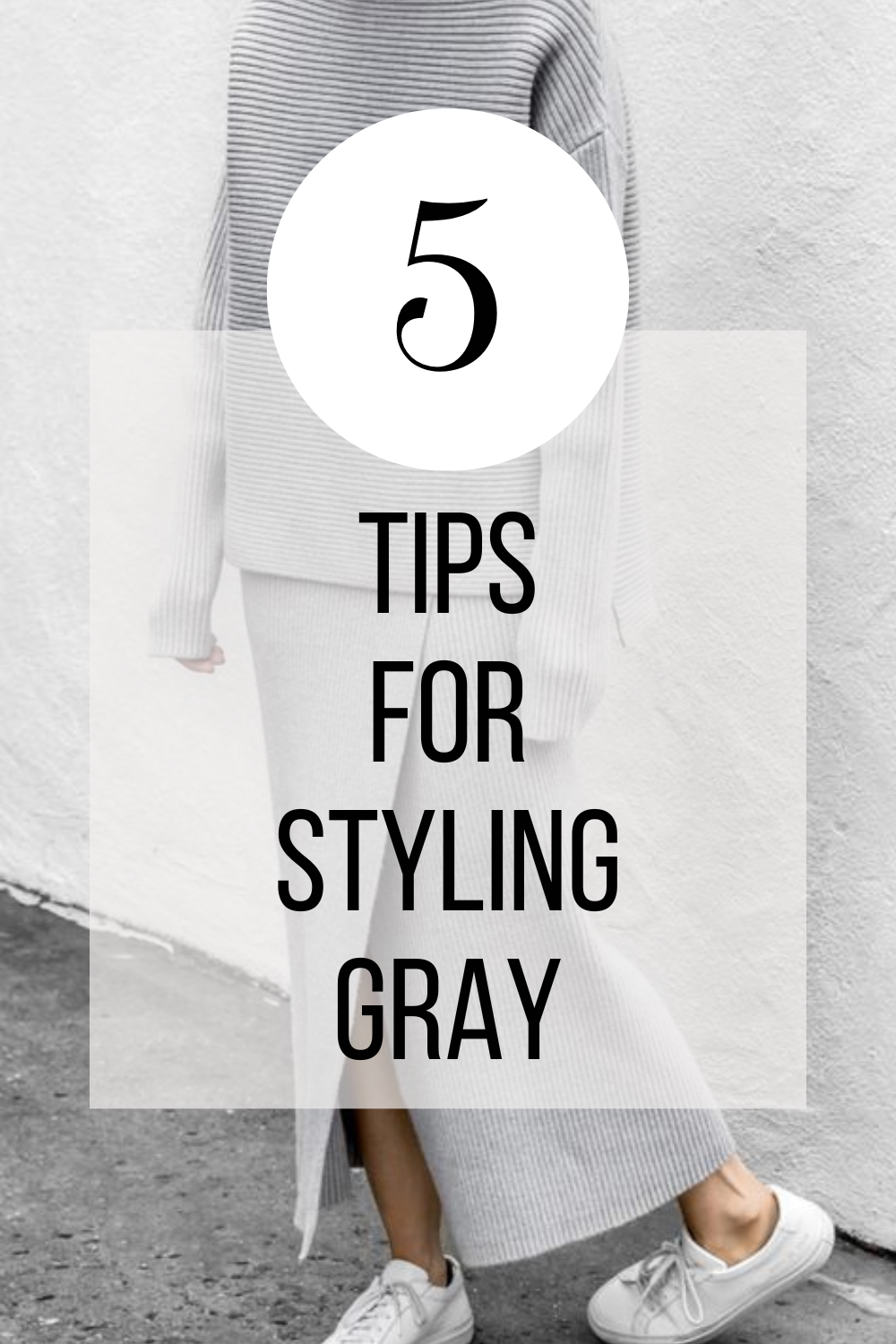 Gray Outfits - the gray details