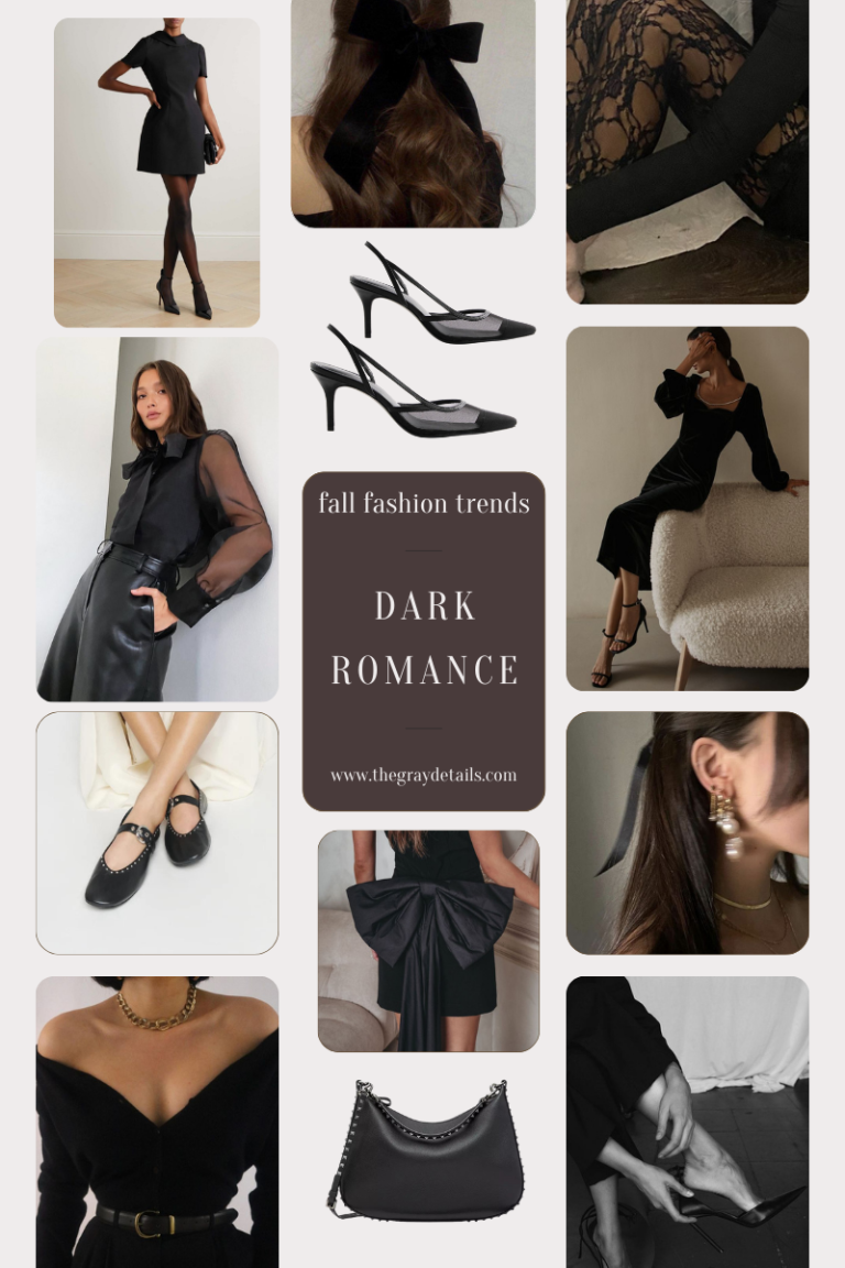 Wearable Fall Fashion Trends for 2024 - the gray details