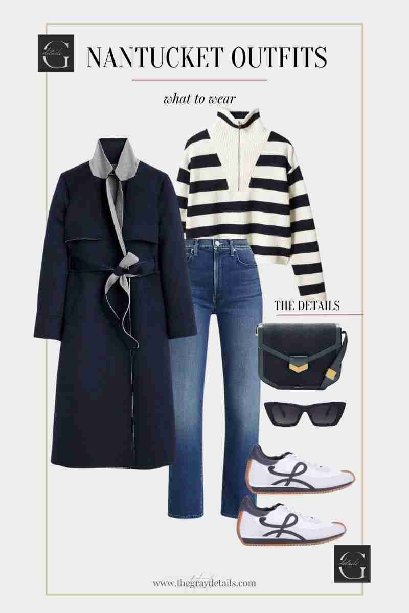 What to Wear in Nantucket in the Fall - the gray details