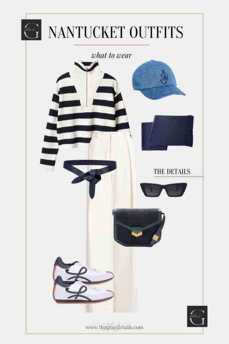 What to Wear in Nantucket in the Fall - the gray details