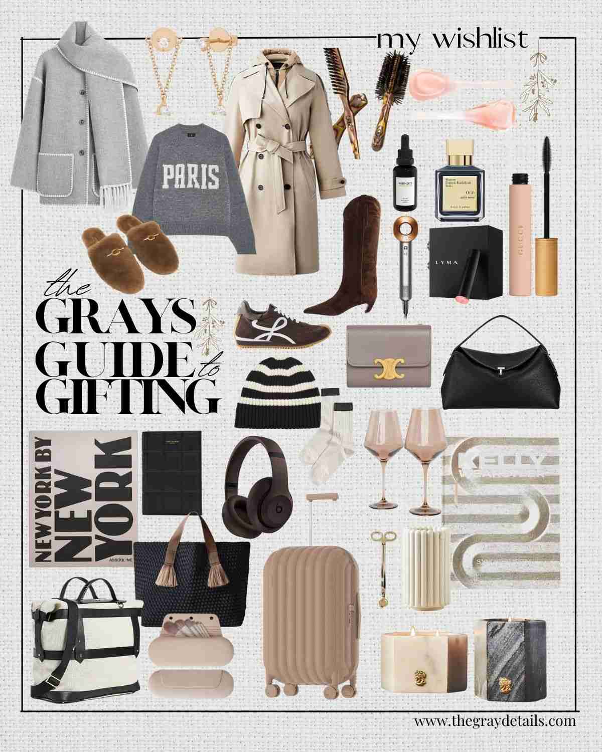 Christmas Wishlist Ideas for Her - the gray details