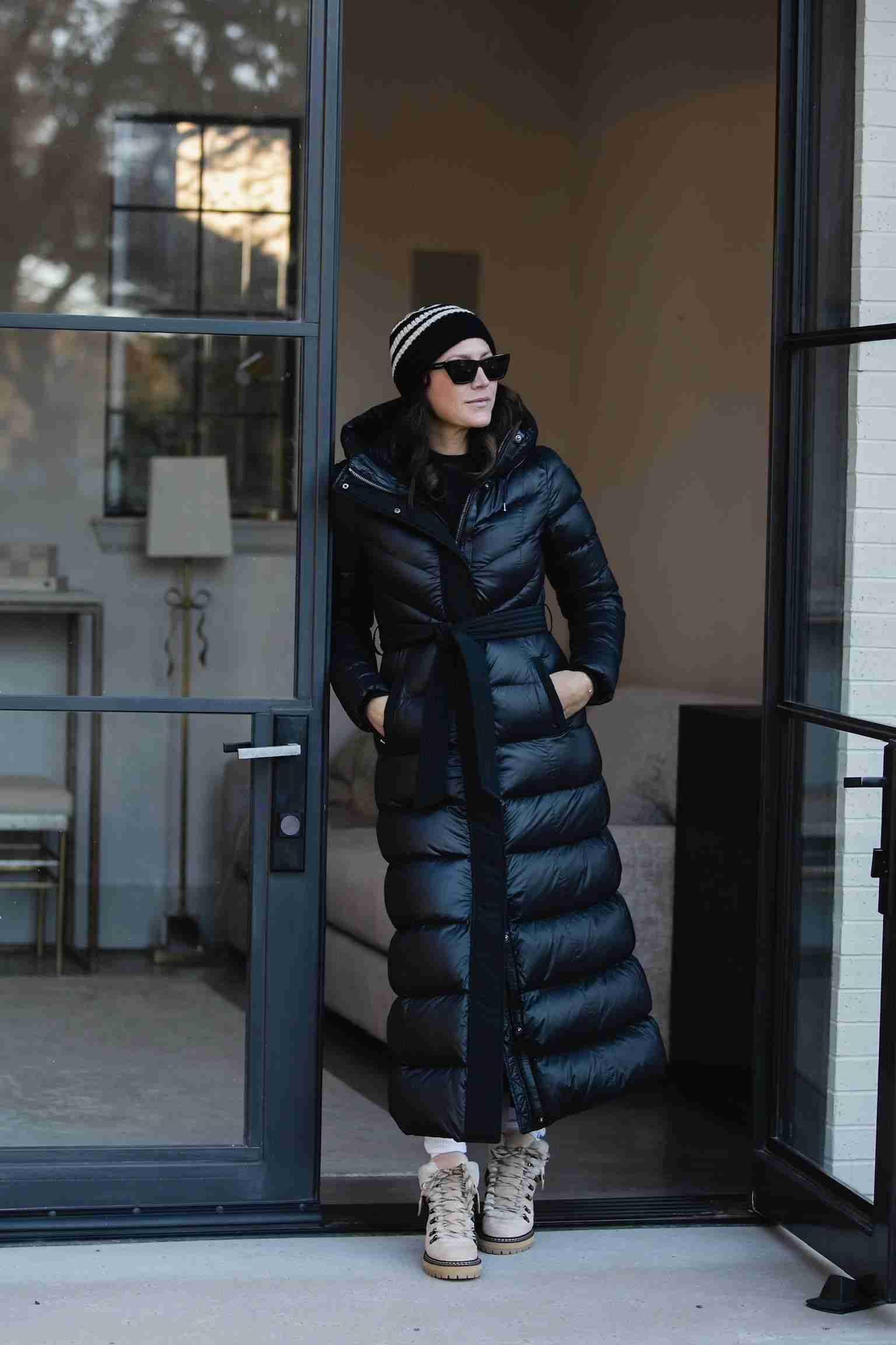 Mackage Coat Review - the gray details | Neutral Daily Outfit Guide