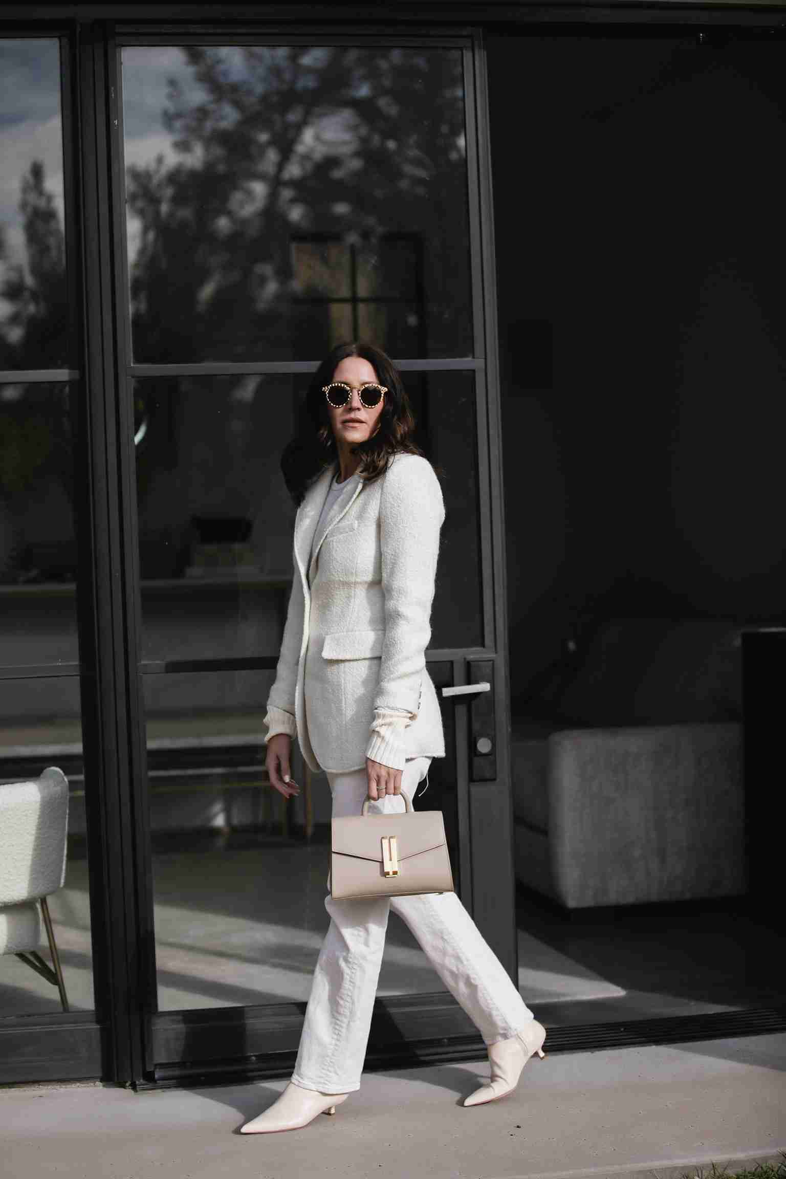 Winter White Outfits - the gray details | Neutral Daily Outfit Guides