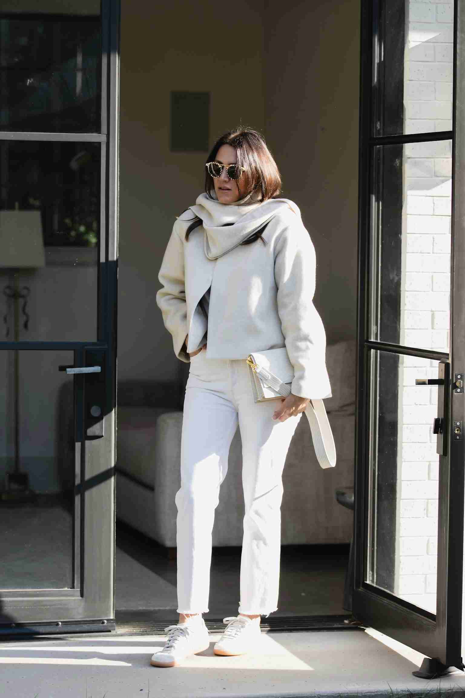 Winter White Outfits - the gray details | Neutral Daily Outfit Guides