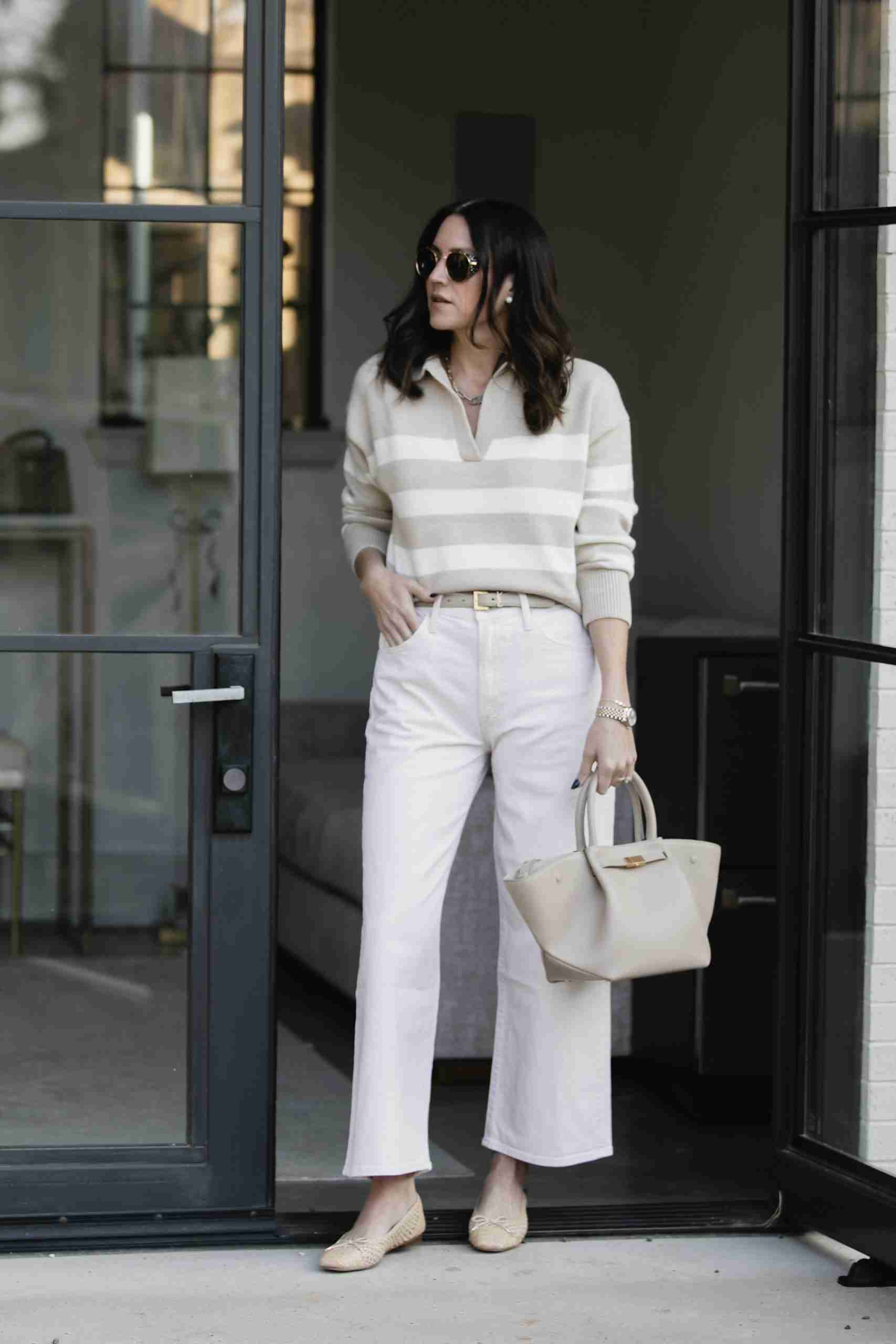 Cute Jeans Outfits for Spring - the gray details