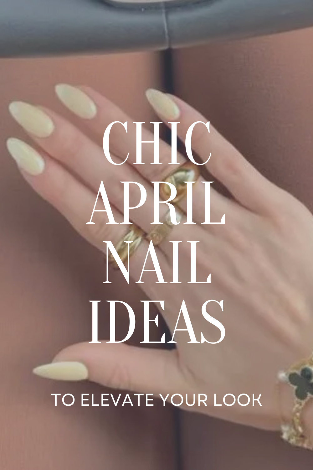 April Nails - the gray details