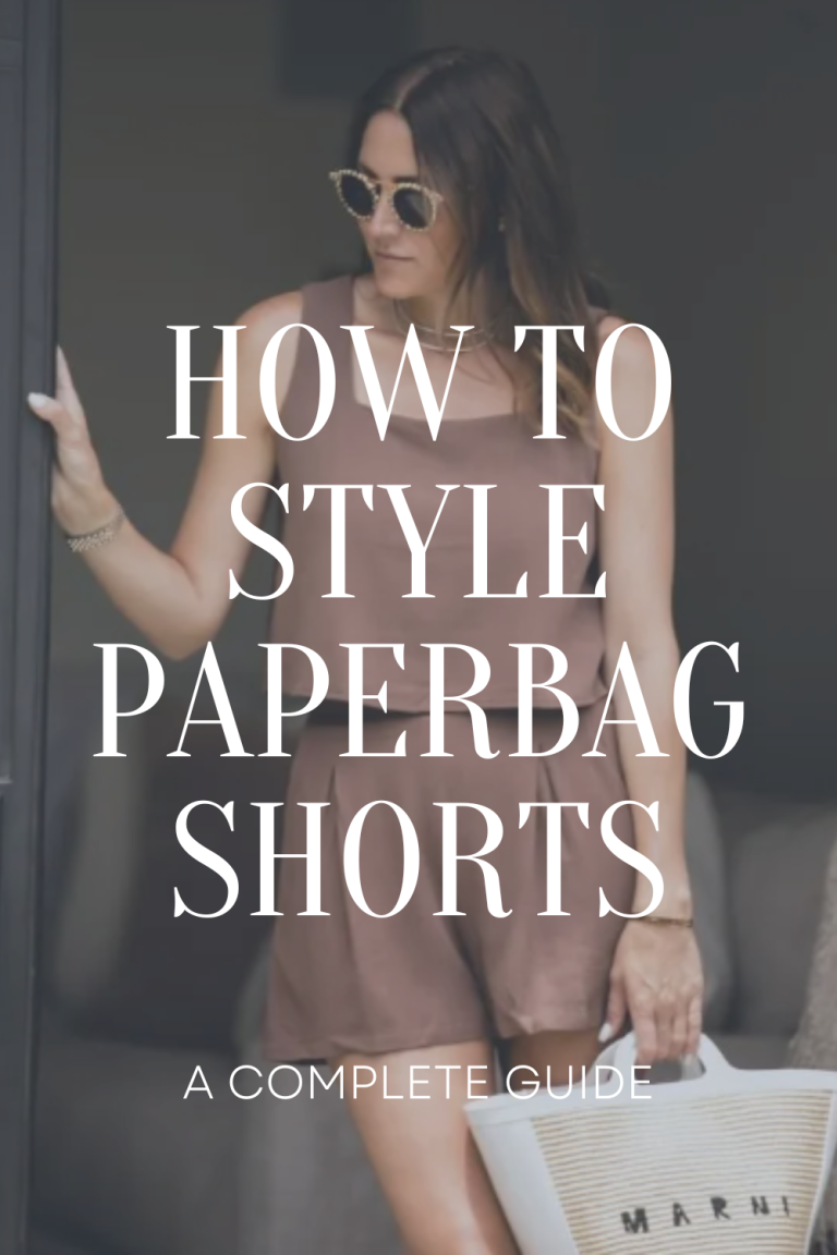 How to Style Paper Bag Shorts - the gray details