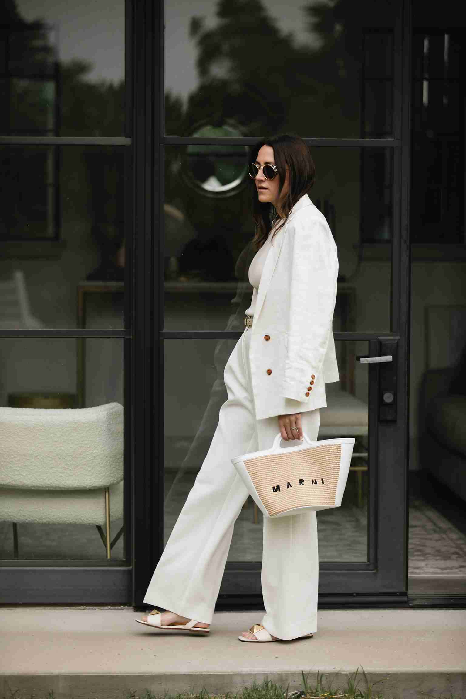 Linen BLazer Outfits - the gray details | Lifestyle Blog