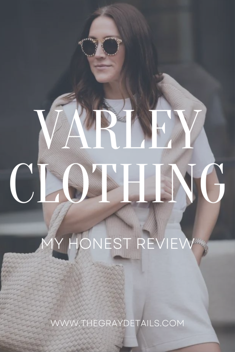 Varley Clothing review - the gray details