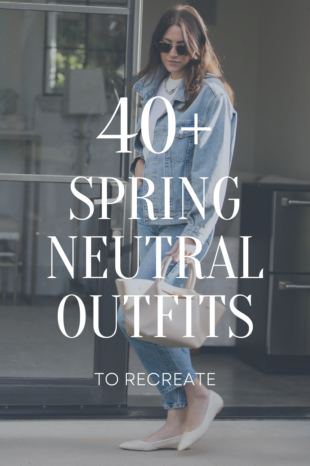 40+ Spring Neutral Outfits to Recreate - the gray details