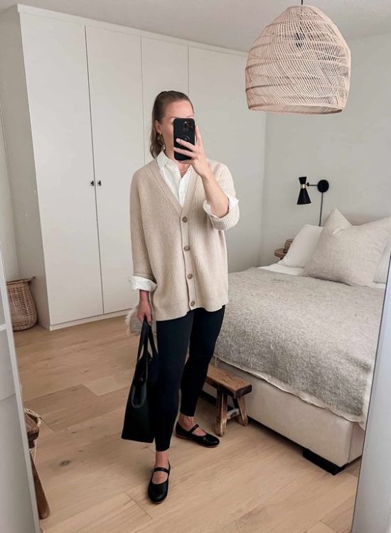 How To Dress Up Leggings - the gray details