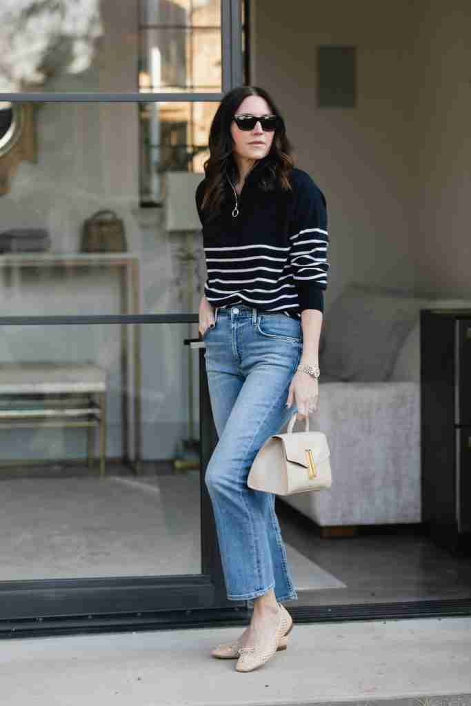 Cute Jeans Outfits for Spring - the gray details