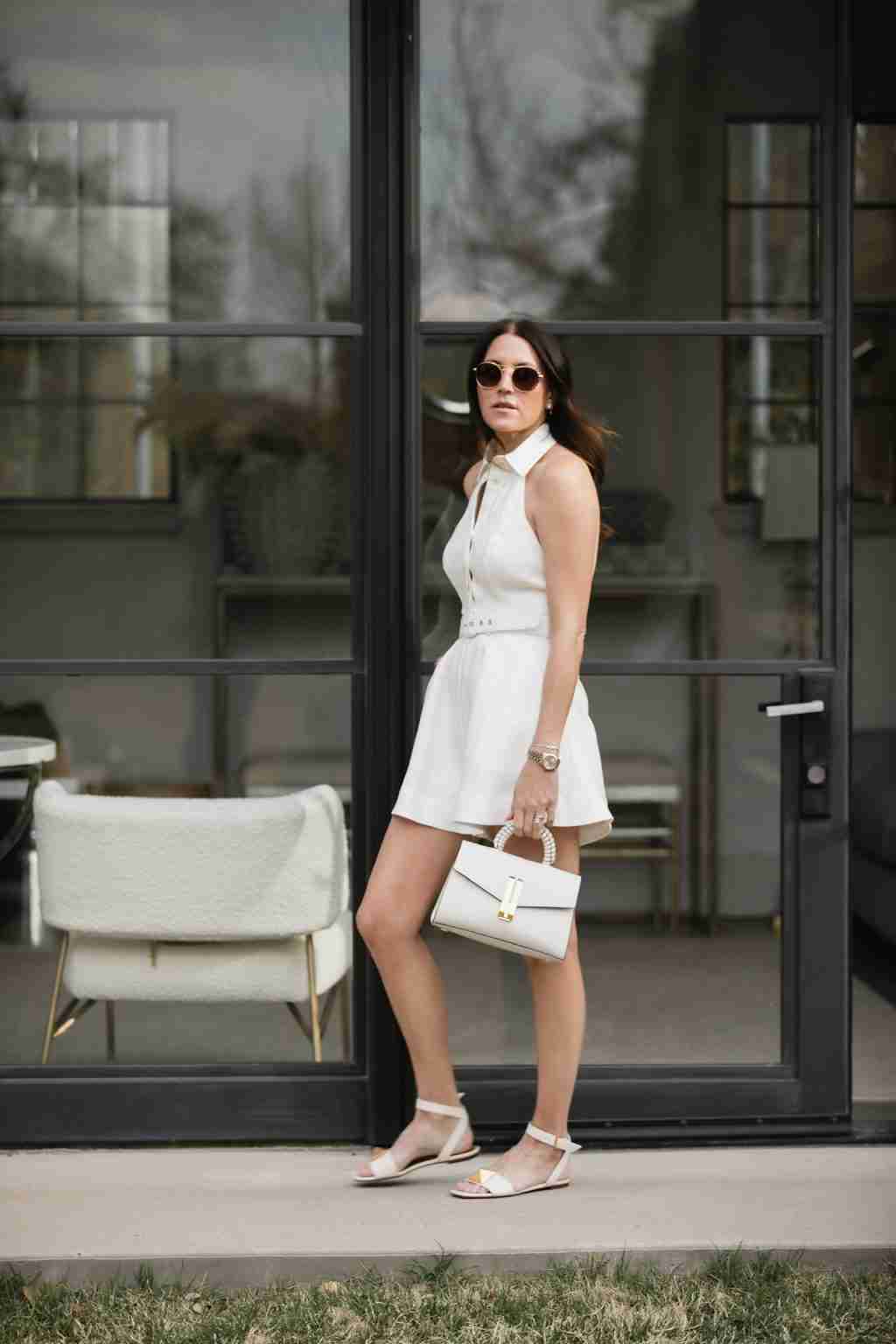 Linen Romper Outfits - the gray details