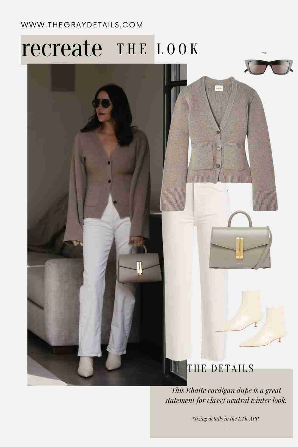 40+ Spring Neutral Outfits to Recreate - the gray details