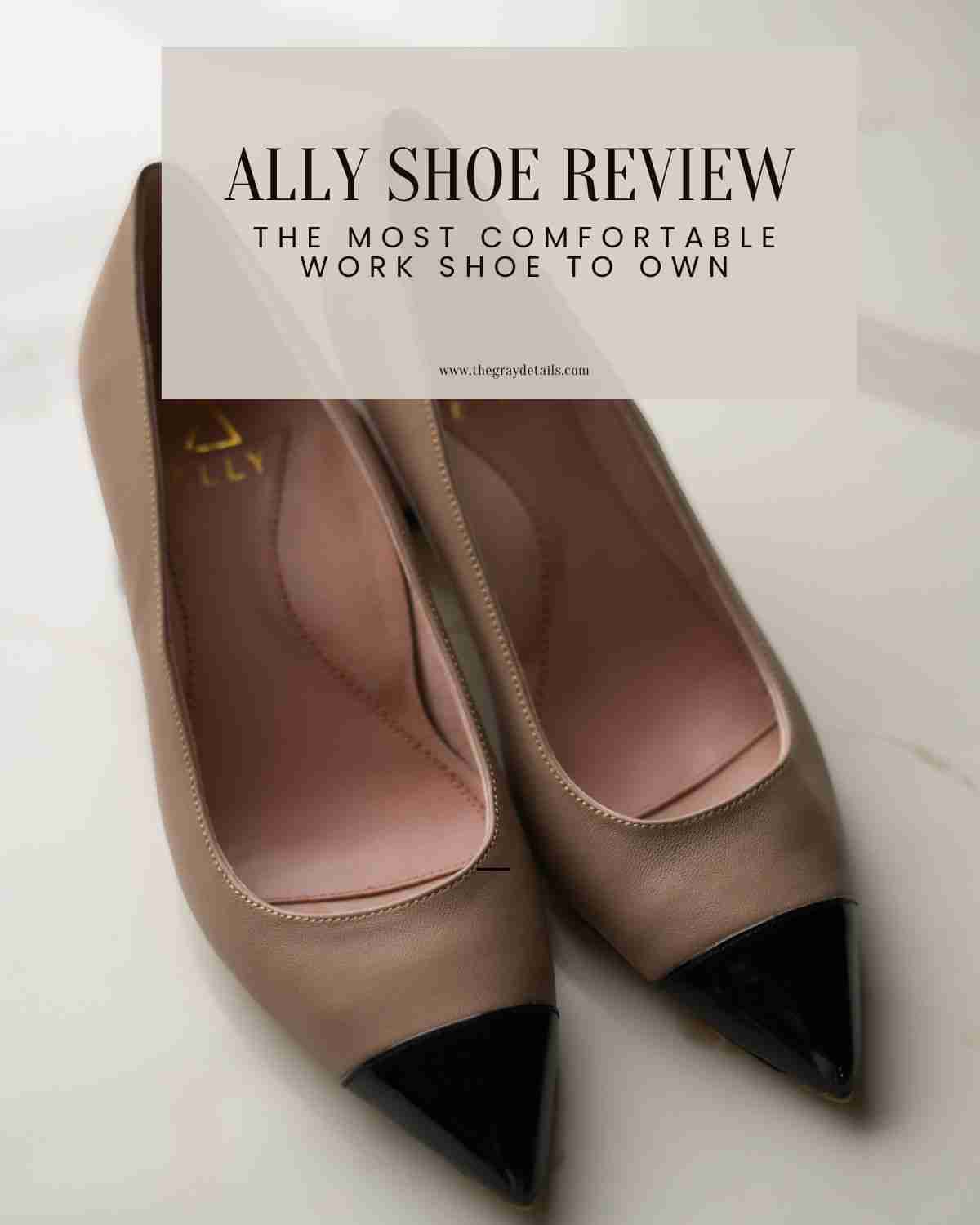 my honest Ally shoes review - the gray details