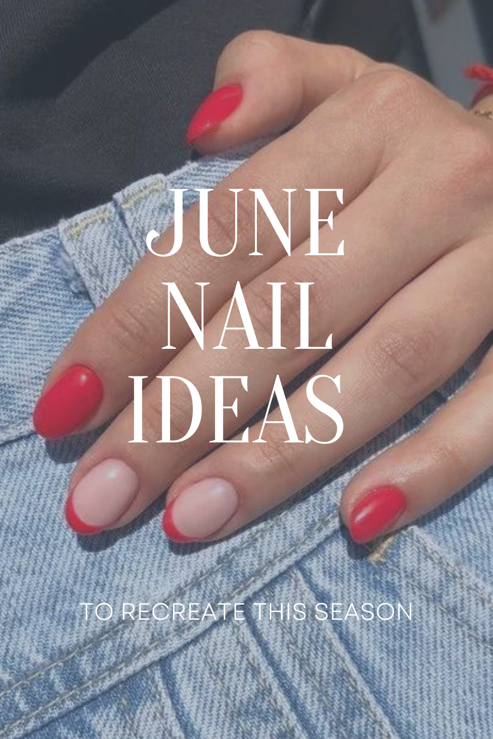 Chic June Nail ideas for your next summer manicure - the gray details