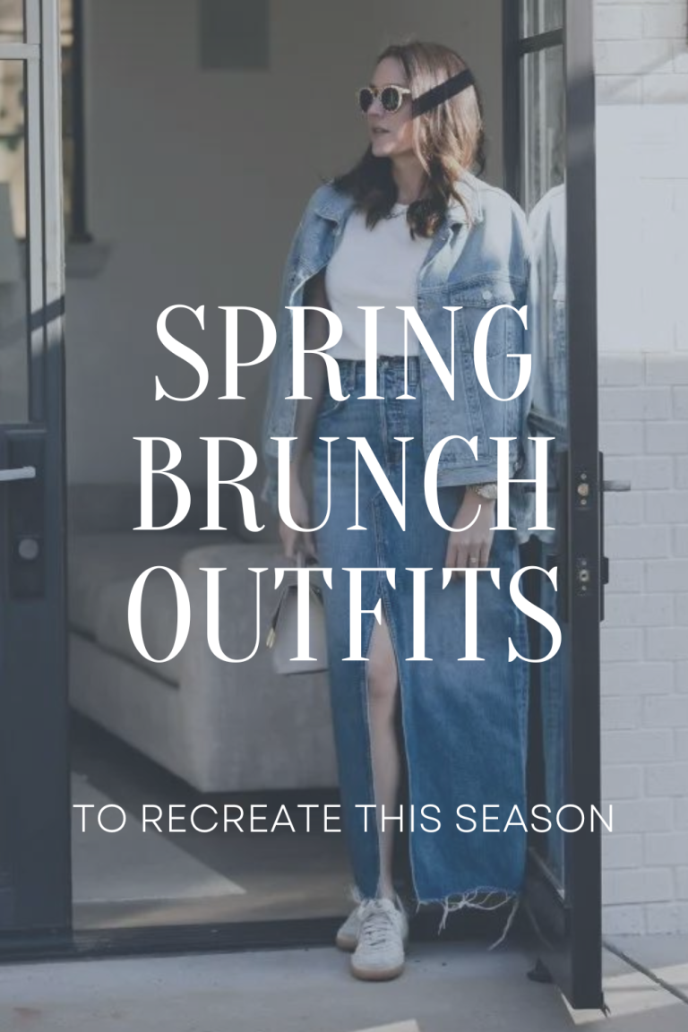 30+ spring brunch outfits - the gray details