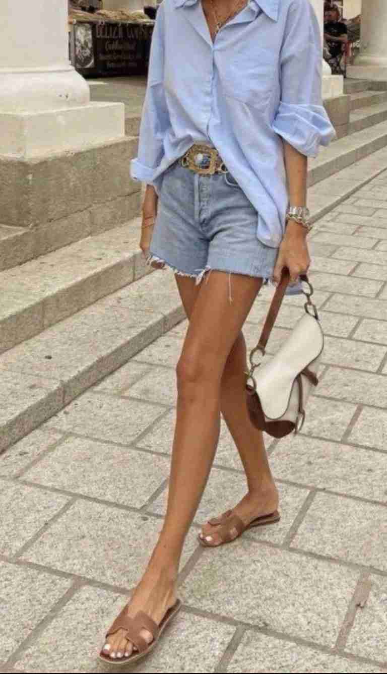 Greece Outfit Ideas for Summer Travel - the gray details