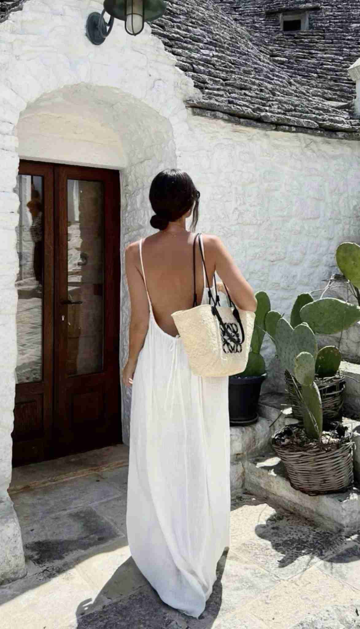 Greece Outfit Ideas for Summer Travel - the gray details