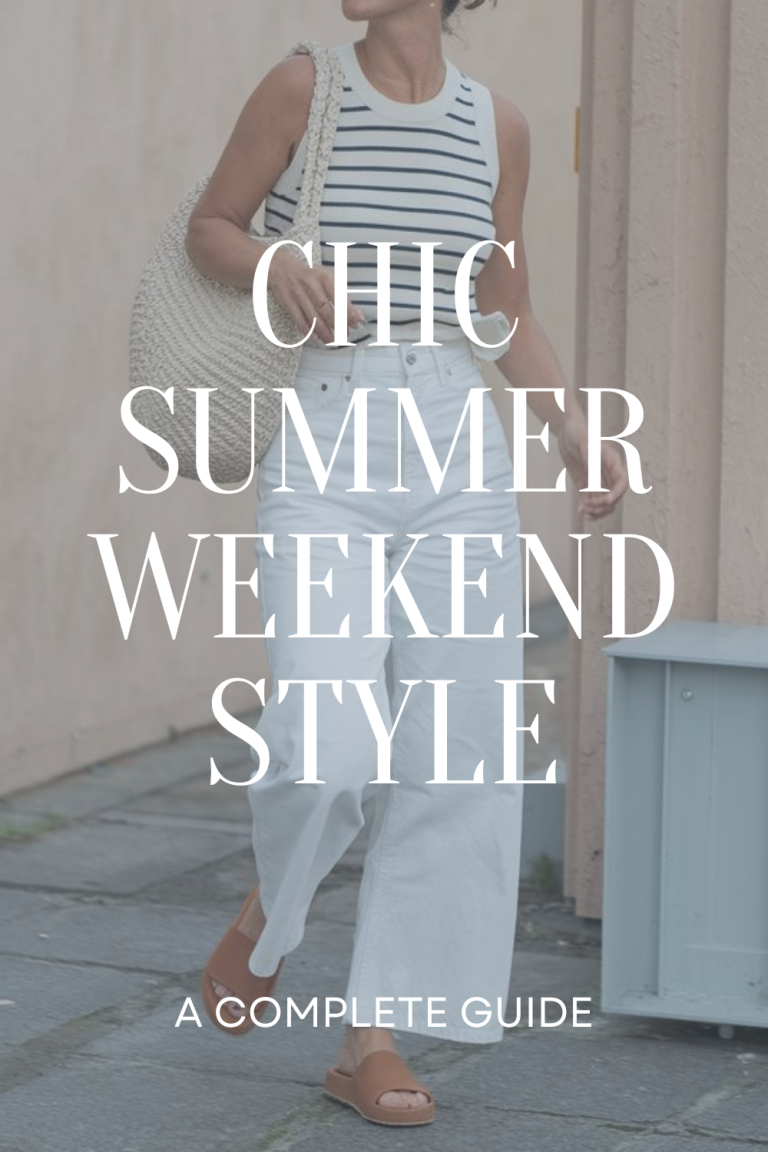 Summer Weekend Outfits to Recreate - the gray details